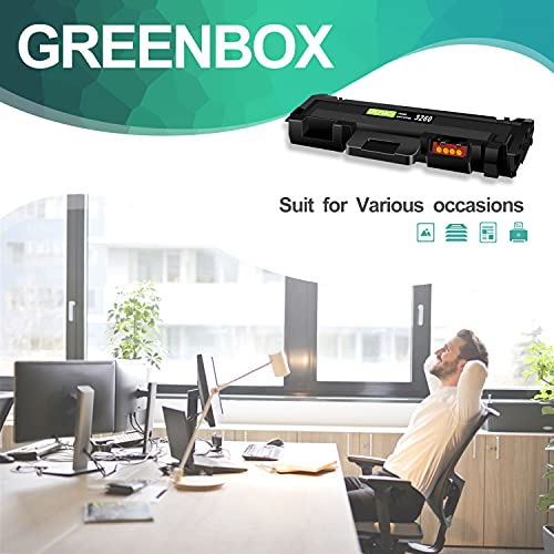 GREENBOX Remanufactured 106R02777 Toner Cartridge Replacement for Xerox Phaser 3260 3260DI 3260DNI, WorkCentre 3215 3215NI 3225 3225DNI Toner Bundle (3,000 Pages High Yield, 1 Black)