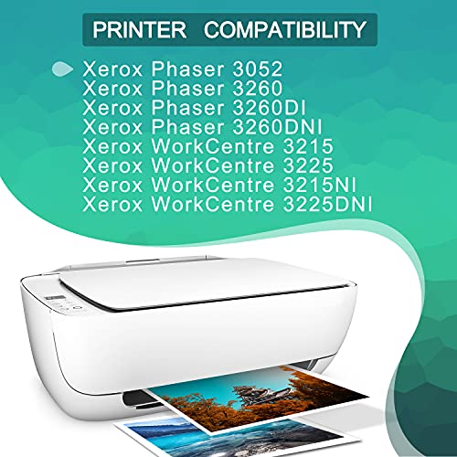 GREENBOX Remanufactured 106R02777 Toner Cartridge Replacement for Xerox Phaser 3260 3260DI 3260DNI, WorkCentre 3215 3215NI 3225 3225DNI Toner Bundle (3,000 Pages High Yield, 1 Black)