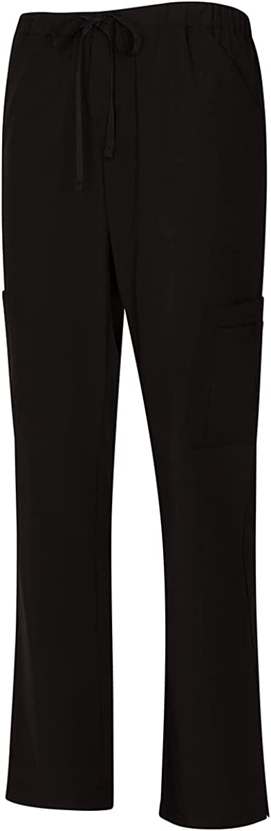 M&M SCRUBS Women's Breathable Cool Stretch Fabric Scrub Top and cargo Pant Set
