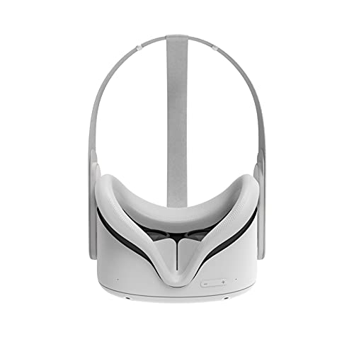 VR Accessories Eye Mask for Oculus Quest 2 Light Blocking Soft Silicone Face Eye Cover Pad for Quest2 Lens Sleeve (Gray)