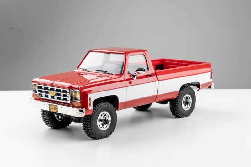FMS K10 1/18 RC Crawler 4WD Brushed RTR RC Cars Official Licensed Model Toy Hobby, RC Crawler, Remote Control Car for Adults with RC Transmitter, Battery & Car Battery Charger (HELIDIRECT)