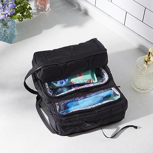 Vera Bradley Featherweight Hanging Organizer, Black