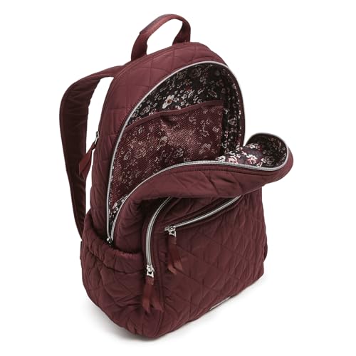 Vera Bradley Performance Twill Campus Backpack, Raisin