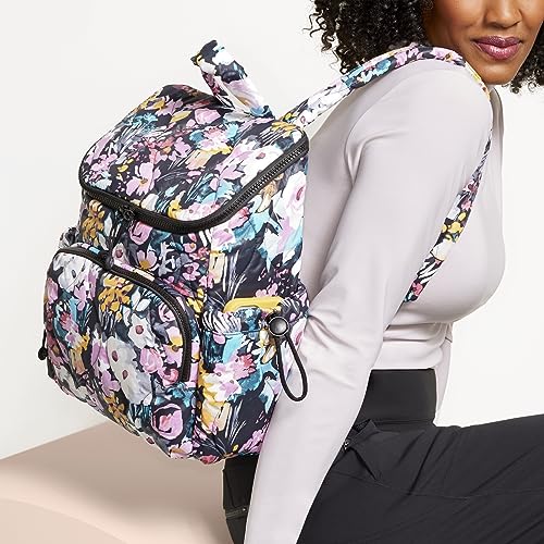 Vera Bradley Women's Featherweight Backpack Bookbag, Rose Quartz, One Size