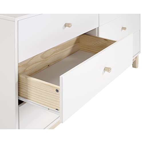Alaterre Furniture MOD 60" W 6-Drawer Double Dresser