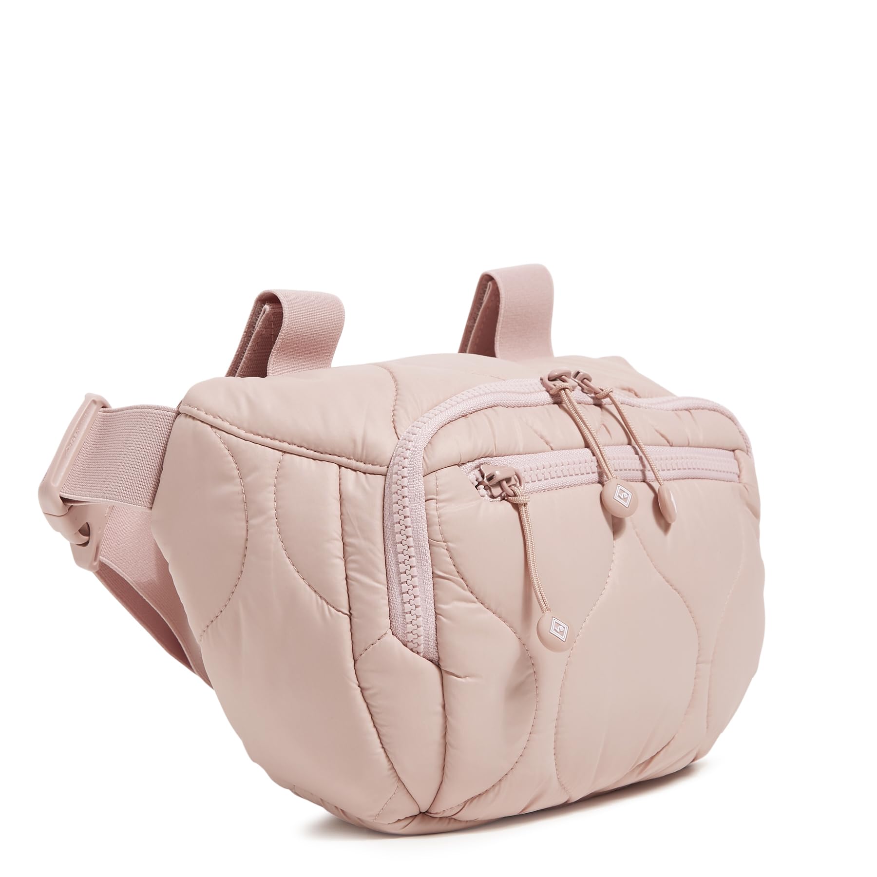 Vera Bradley Women's Featherweight Belt Bag Sling Crossbody, Rose Quartz, One Size