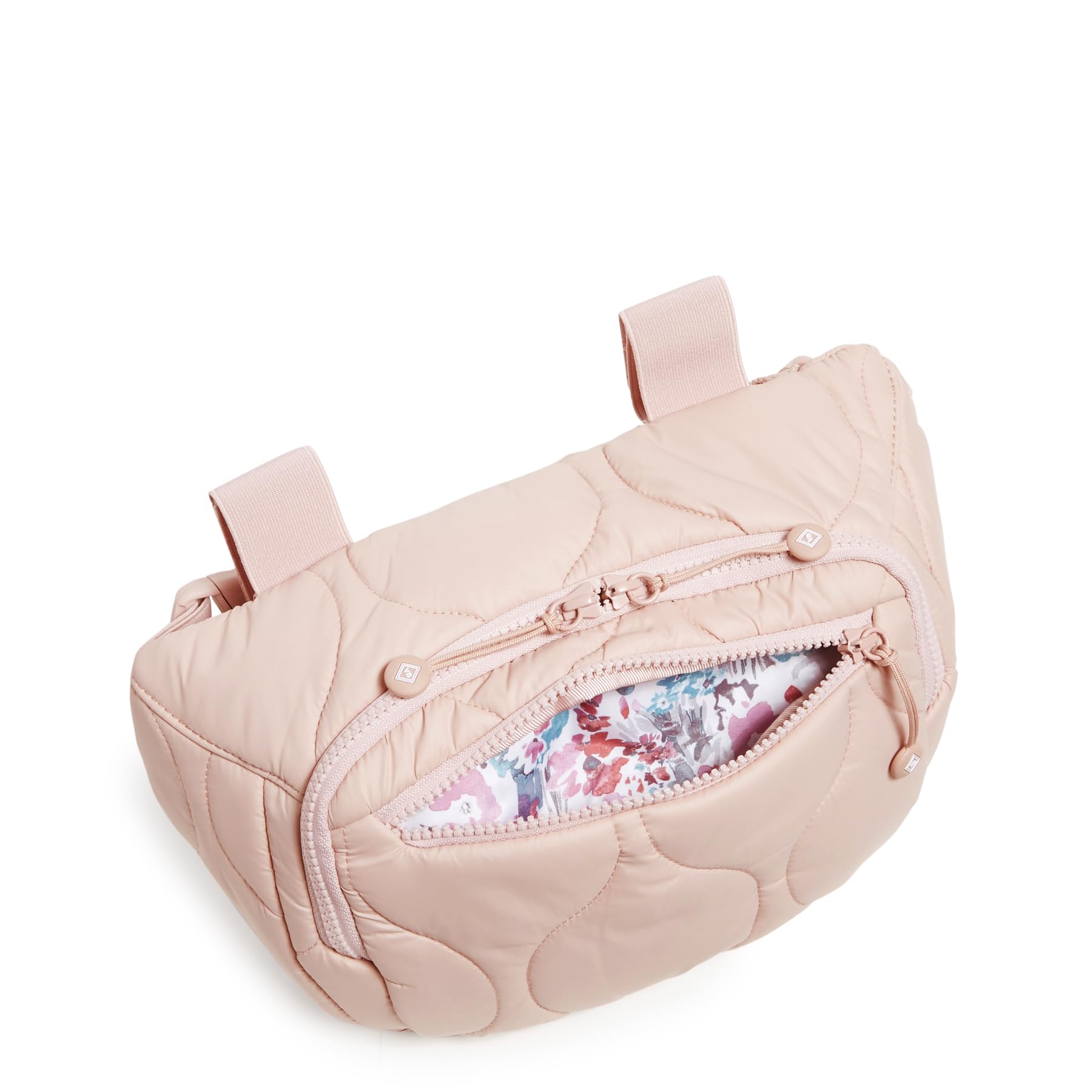 Vera Bradley Women's Featherweight Belt Bag Sling Crossbody, Rose Quartz, One Size