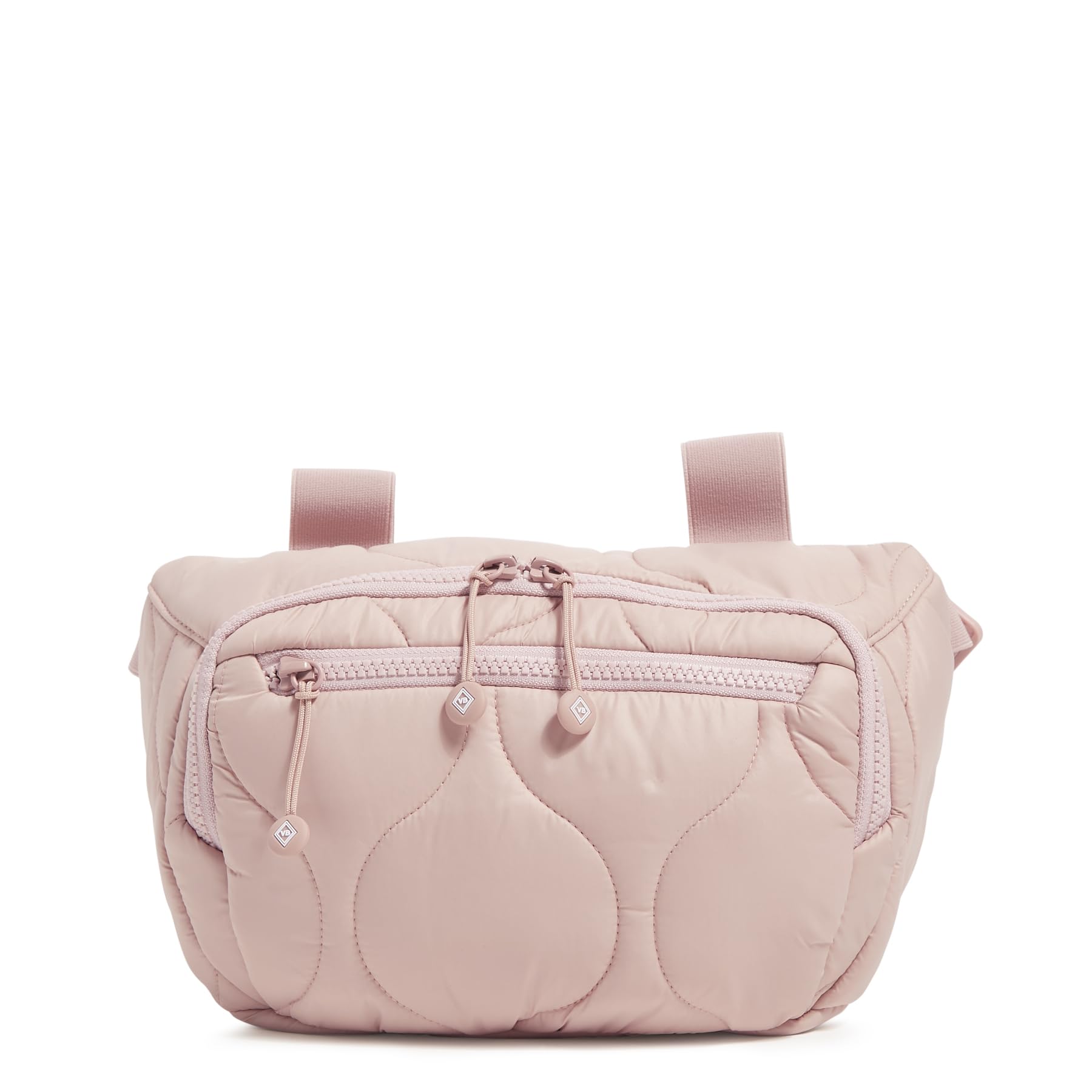 Vera Bradley Women's Featherweight Belt Bag Sling Crossbody, Rose Quartz, One Size