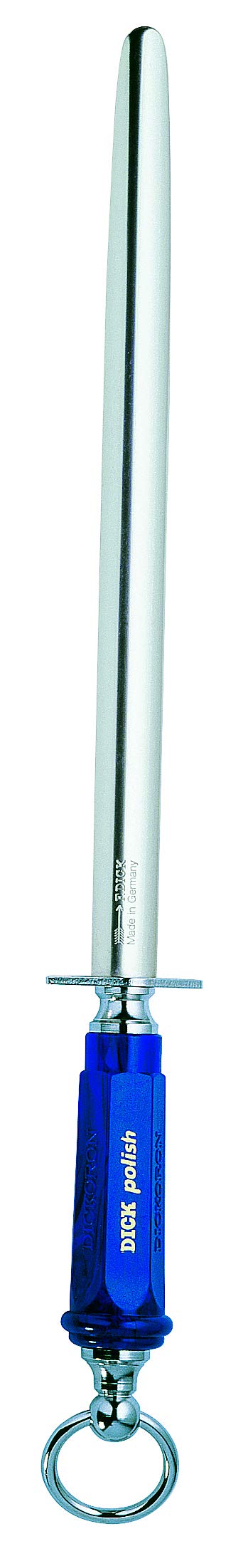 F Dick 7550330 Dickoron Sharpening Steel 12"L polished oval
