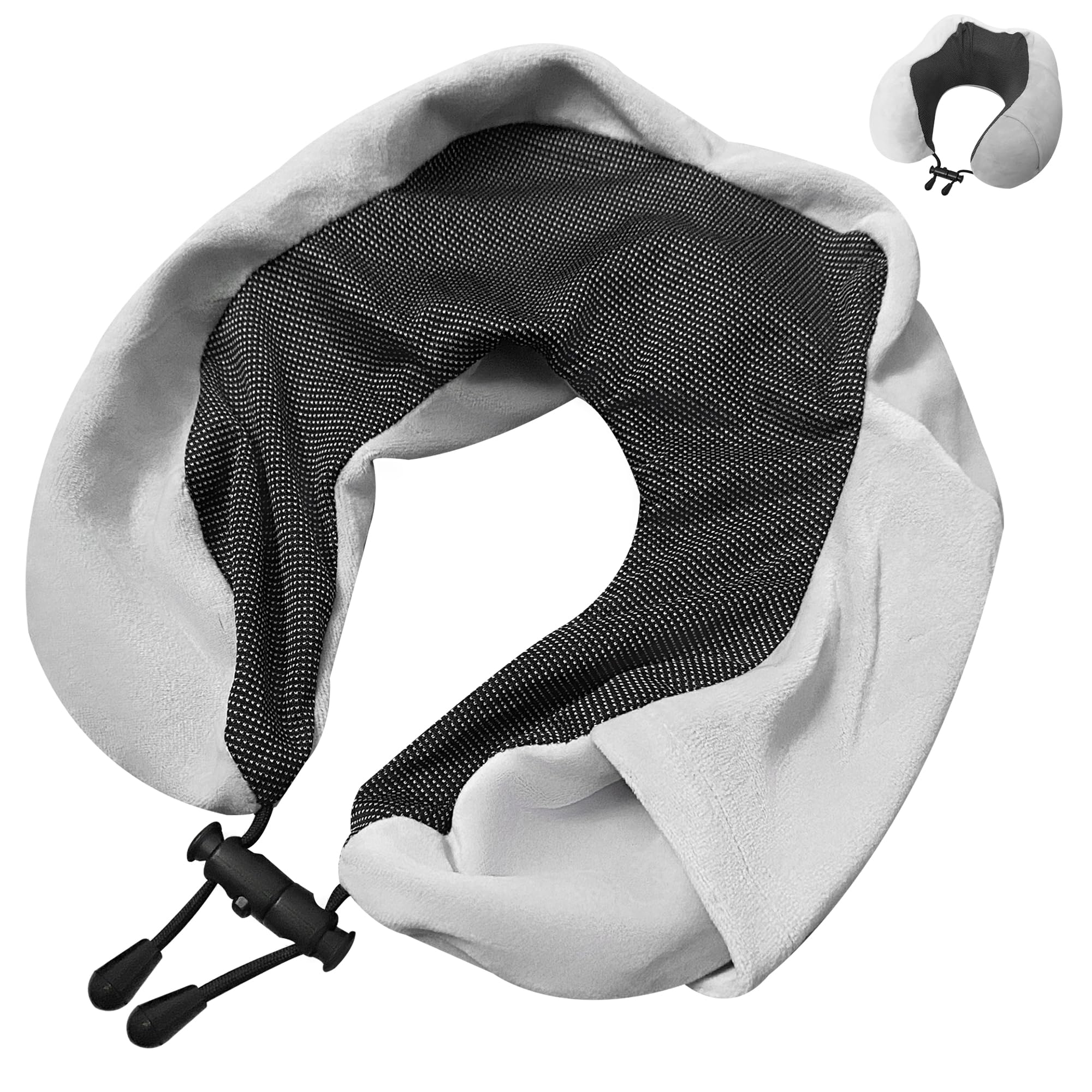 Neck Pillow Cover, Travel Neck Pillow Cover, Travel Neck Pillow Case Cover, U Shaped Neck Pillow Washable Cover, Airplane Pillow Cover (Only Pillow Covers, no Filler)