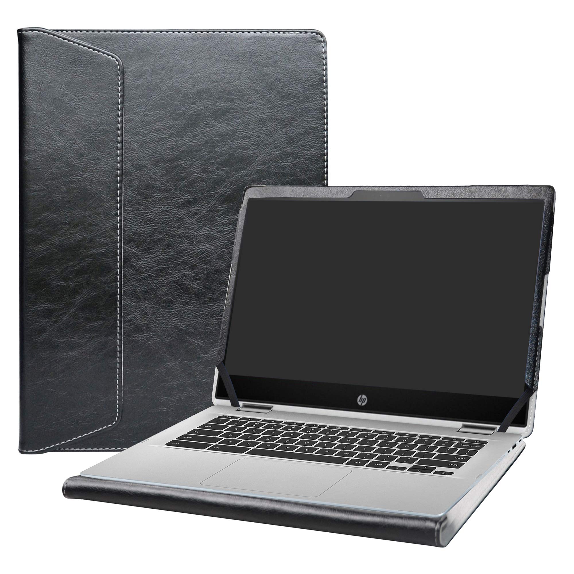 Alapmk Protective Case for Lenovo Slim Pro 7 14 Gen 8 & Latitude 3430,Case for ASUS Chromebook CM14 CM1402C/Samsung Galaxy Chromebook Go XE340XDA XE345XDA,Case for HP Chromebook 14a-neXXXX 14",Black