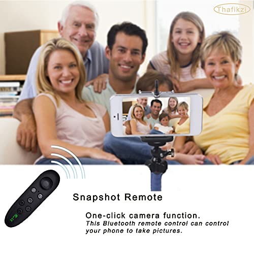 Wireless VR Remote Control for Phones Controller for Tiktok Compatible with iOS/Android, Joystick Remote for iPhone/iPad/Android Phones/Tablet to Control Music Tiktok Video, Selfie, Mouse (Upgrade)