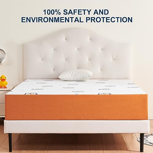 Molblly Twin Mattress, 8 Inch Memory Foam Mattress in a Box, Breathable Bed Comfortable Mattress for Cooler Sleep Supportive & Pressure Relief, Twin Size Bed, 39" X 75" X 8"