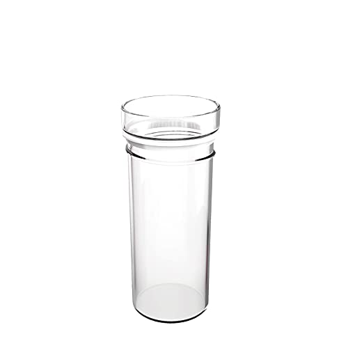 DEDEYA Samily 16oz/473ml Stainless Steel Vacuum Insulated Glass Bottle featured with an easy open flip-top cap, with glass liner inside. keep beverage hot or cold for hours.(Pink Lid )