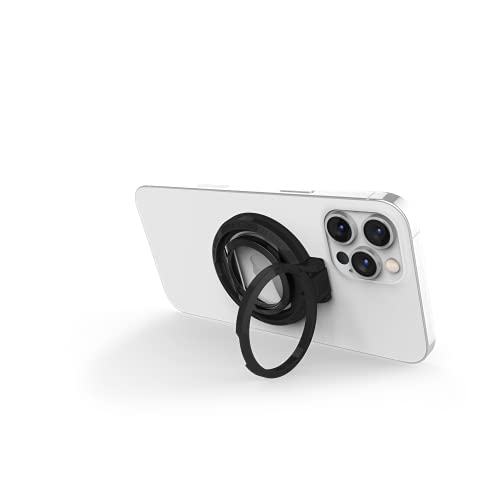 STM MagLoop β Designed for MagSafe iPhone β Magnetic 3-in-1 Accessory β Finger Loop Grip, Kickstand and Bottle Opener β Black (stm-936-327Y-01)