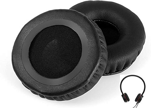 Replacement Earpads Cushion Cover Pillow for Jabra Evolve 20 20se 30 30II 40 65 65+ uc Headphone Ear Pads Cushions Earpad Repair Parts Black
