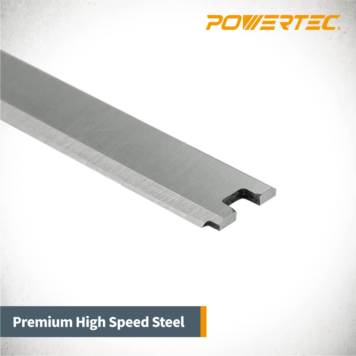 POWERTEC 13 Inch Planer Blades for Ridgid R4330, R4331, TP1300LS Planer, Replacement for AC20502 Planer Knives, Set of 6 (12828DDV)