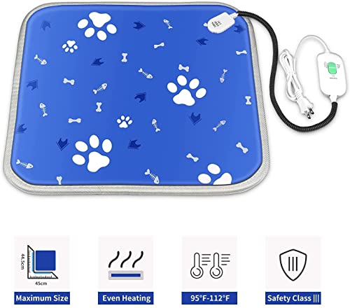 HKDQ Puppy Incubator, Pet Incubator Box Large PET Brooder Nursery,Nebulization Box,Kitten Incubator,Incubator for Puppies with Pet Heating Pad and Pet Medicine Feeder(55L)
