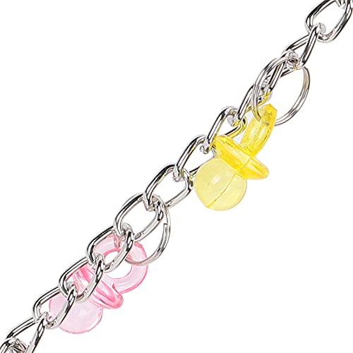 Bird Parrot Toys Hanging Bell, Parrot Hanging Swing Bells for Parakeets, Hanging Bell Birds Cage Toys for Cockatiels Conures