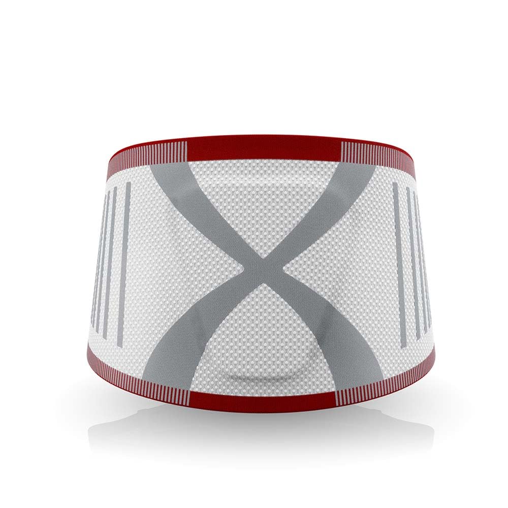 Actimove Professional LumbaMotion Back Support with Pressure Pad | Lumbar Sacral Support Belt for Lumbar Lower Back Support Belt for Sciatica, Herniated Disc, Scoliosis Back Pain Relief | White, Small