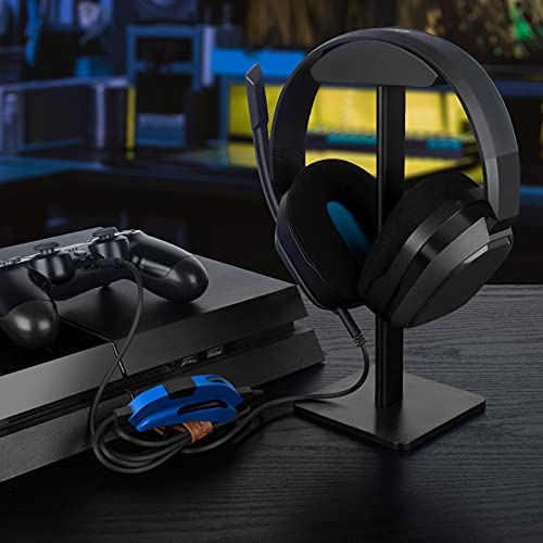 Geekria QuickFit Gaming Headset Cable with Mic Compatible with Astro A40tr, A40, A30, A10 Gen 2, A10 Cable, 3.5mm TRRRS Aux Replacement Stereo Cord with Volume Control for Headsets (6 ft/1.7 m)