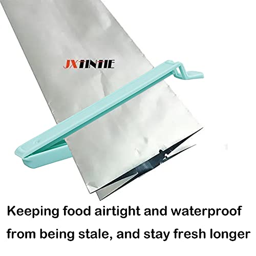 dogmoon Sealing Clips, Food Bag Clips, 15 Pcs Food Storage Sealing Clips Freezer Bag Clips for Kitchen Food Snacks Storage Reusable Bag Clips(3 Sizes)