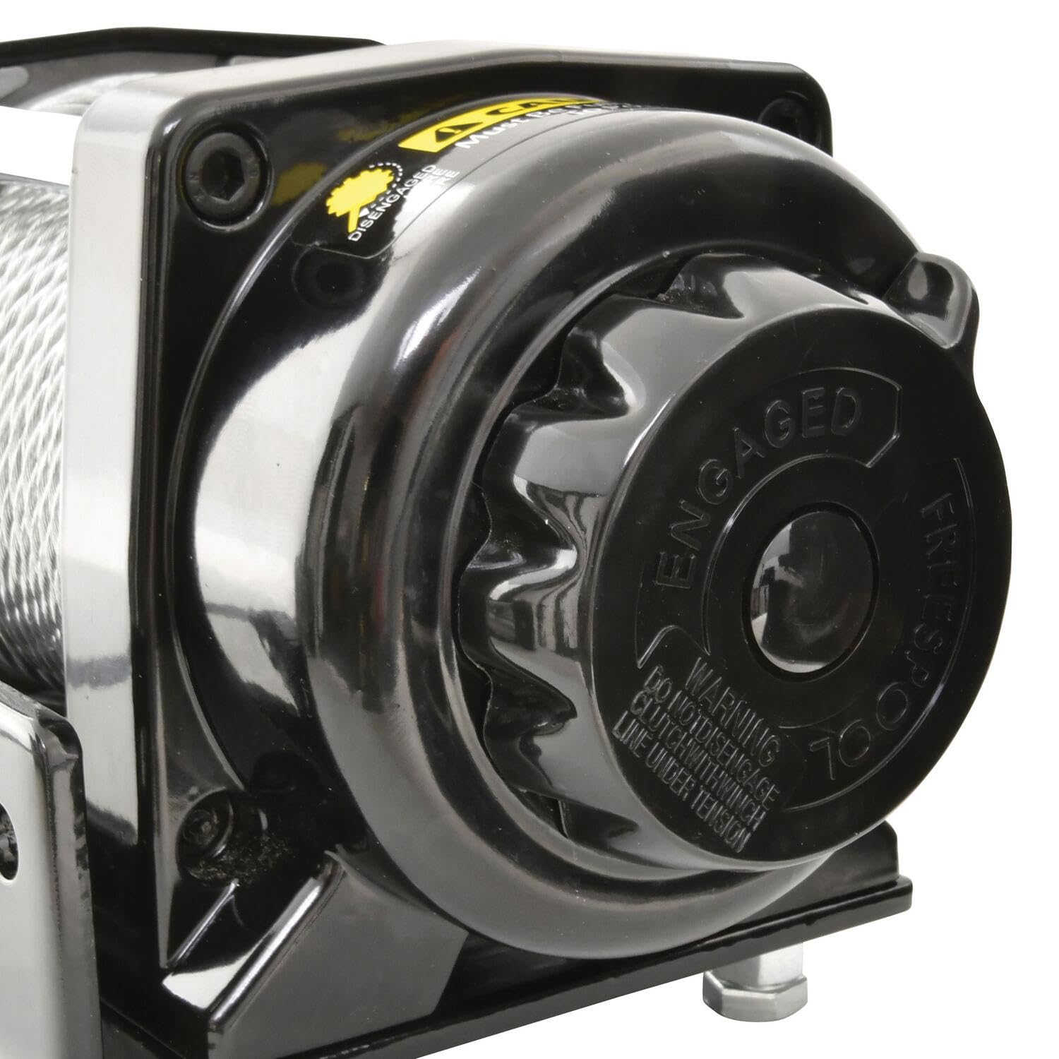 Superwinch 1130220 LT3000 12V DC WInch 3,000lb/1361kg Single Line Pull with Roller Fairlead, 3/16in x 50ft Steel Wire Rope, Corded Handheld Remote