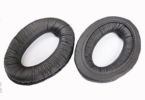 V-MOTA Earpads Compatible with Sennheiser HD203 Closed-Back DJ Headset,Replacement Leather Cushions Repair Parts (1 Set)