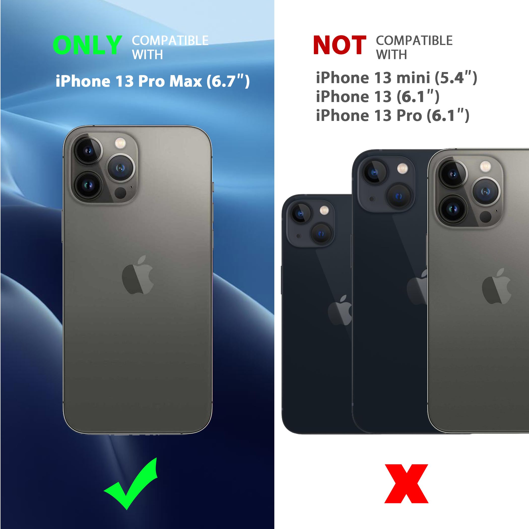 CACOE Magnetic Case for iPhone 13 Pro Max 6.7 inch-Compatible with MagSafe & Magnetic Car Phone Mount,TPU Thin Phone Cases Cover Protective Shockproof Anti-Fingerprint(Dark Purple)