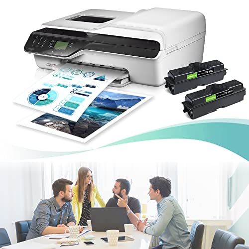 GREENBOX Compatible Toner Cartridge Replacement for Kyocera TK1142 TK-1142 for MITA FS-1035MFP FS-1135MFP ECOSYS M2035DN M2535DN Laser Printer (2 Pack)
