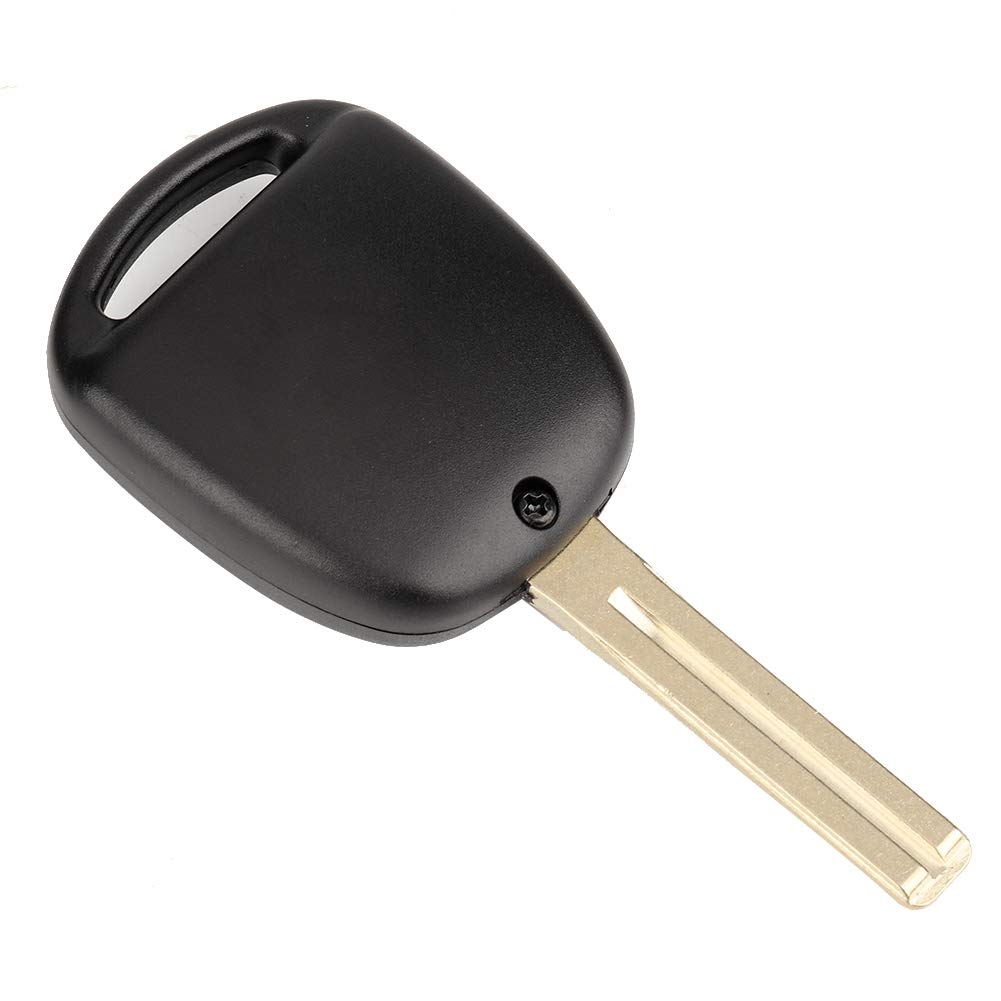 Aramox Car Key Case Black Shell Case for Lexus IS200 GS300 LS200 RX300 Remote Control Keys 3 Buttons.