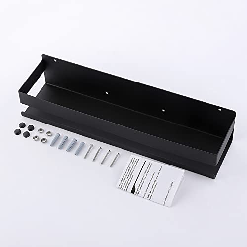 KES Shower Shelf, 15.7 Inches Bathroom Caddy for Shower, Shower Organizer Shower Storage, Stainless Steel Matte Black