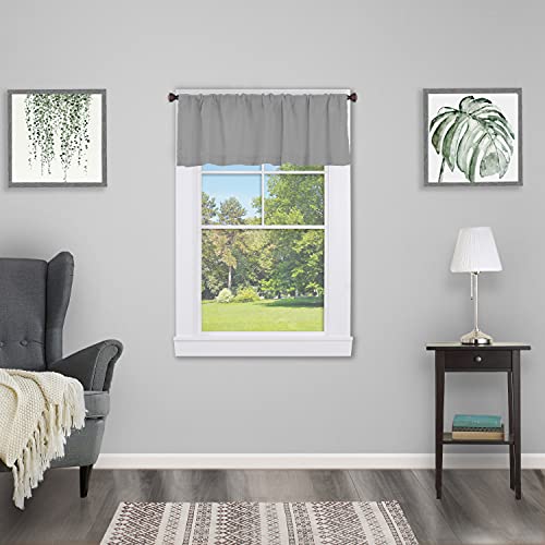 Interior Living 28-48 in. Petite Café Adjustable Knob End Curtain Rod, 1/2 in. Diameter, Brown