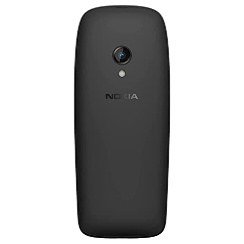 Nokia 6310 (2021) Dual-SIM 8MB ROM + 16MB RAM (GSM Only | No CDMA) Factory Unlocked 2G GSM Cell-Phone (Black) - International Version