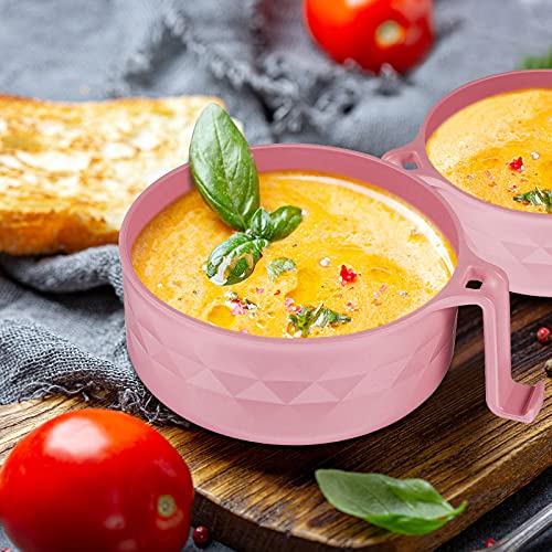 4 Set Microwave Ramen Cooker Instant Noodles Bowl 33 Oz Ramen Noodle Bowl with Lid and Handle Microwave Ramen Bowl with Forks Spoons Chopsticks for Kitchen Home