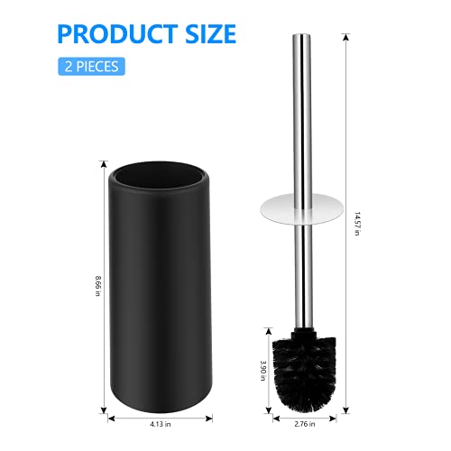 Toilet Brush Replacement Head 2 pcs Toilet Bowl Brush Replacement Head Toilet Cleaning Brushes Head Toilet Scrubber Head for nacena, NileHome