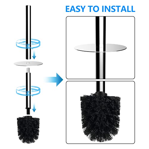 Toilet Brush Replacement Head 2 pcs Toilet Bowl Brush Replacement Head Toilet Cleaning Brushes Head Toilet Scrubber Head for nacena, NileHome