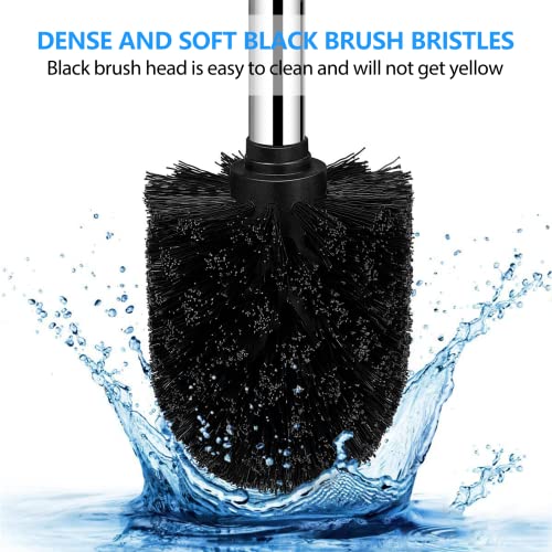 Toilet Brush Replacement Head 2 pcs Toilet Bowl Brush Replacement Head Toilet Cleaning Brushes Head Toilet Scrubber Head for nacena, NileHome