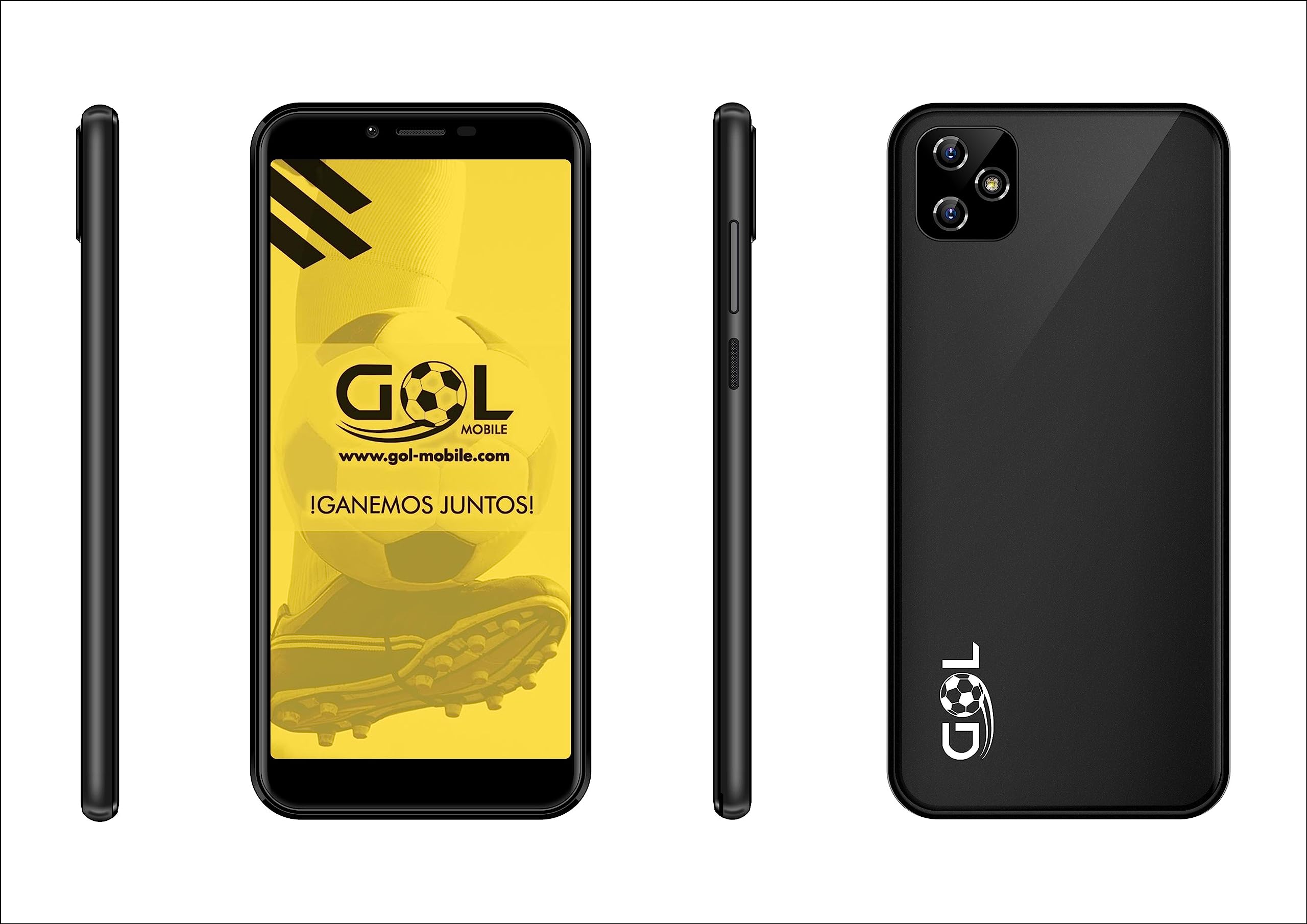 GOL F11 Smartphone 3G 2G / Unlocked Cell Phone Dual SIM / 6.0in HD Screen/Android 32GB memory expandable storage/Dual camera 8+0.3 Mpx (RED)