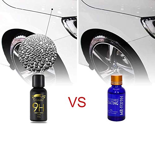 Ceramic Coating, Manybuy Mr Fix 9H Nano Coating Kit Super Ceramic Car Coating Hydrophobic, Car Paint Sealant Protection Anti Scratch, High Gloss Auto Ceramic 9H Hardness Ceramics