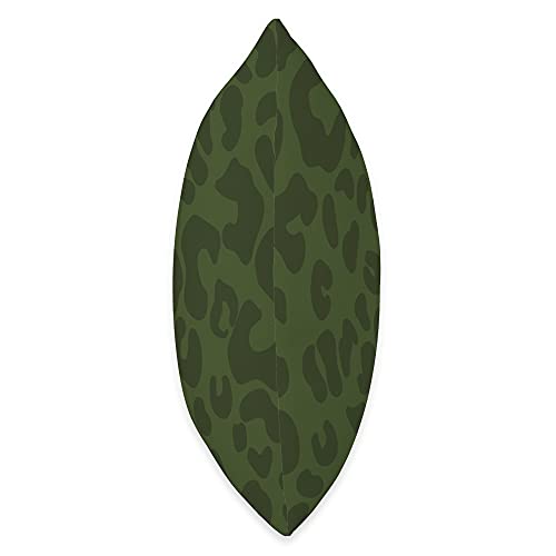 Olive Military Green Print Leopard Cheetah Animal Olive Military Green Cheetah Leopard Print Animal Skin Throw Pillow, 18x18, Multicolor