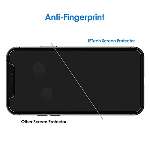 JETech Privacy Screen Protector for iPhone 11 Pro 5.8-Inch with Camera Lens Protector, Anti Spy Tempered Glass Film, 2-Pack Each