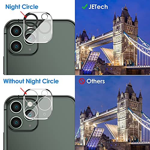 JETech Privacy Screen Protector for iPhone 11 Pro 5.8-Inch with Camera Lens Protector, Anti Spy Tempered Glass Film, 2-Pack Each