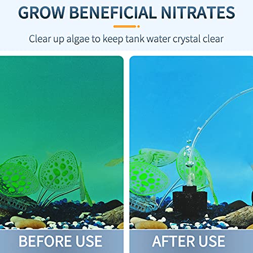Pawfly Aquarium Nano Bio Sponge Filter Quiet Fry Betta Shrimp Foam Filter Kit with Airline Tubing for Small Fish Tank up to 3 Gallon