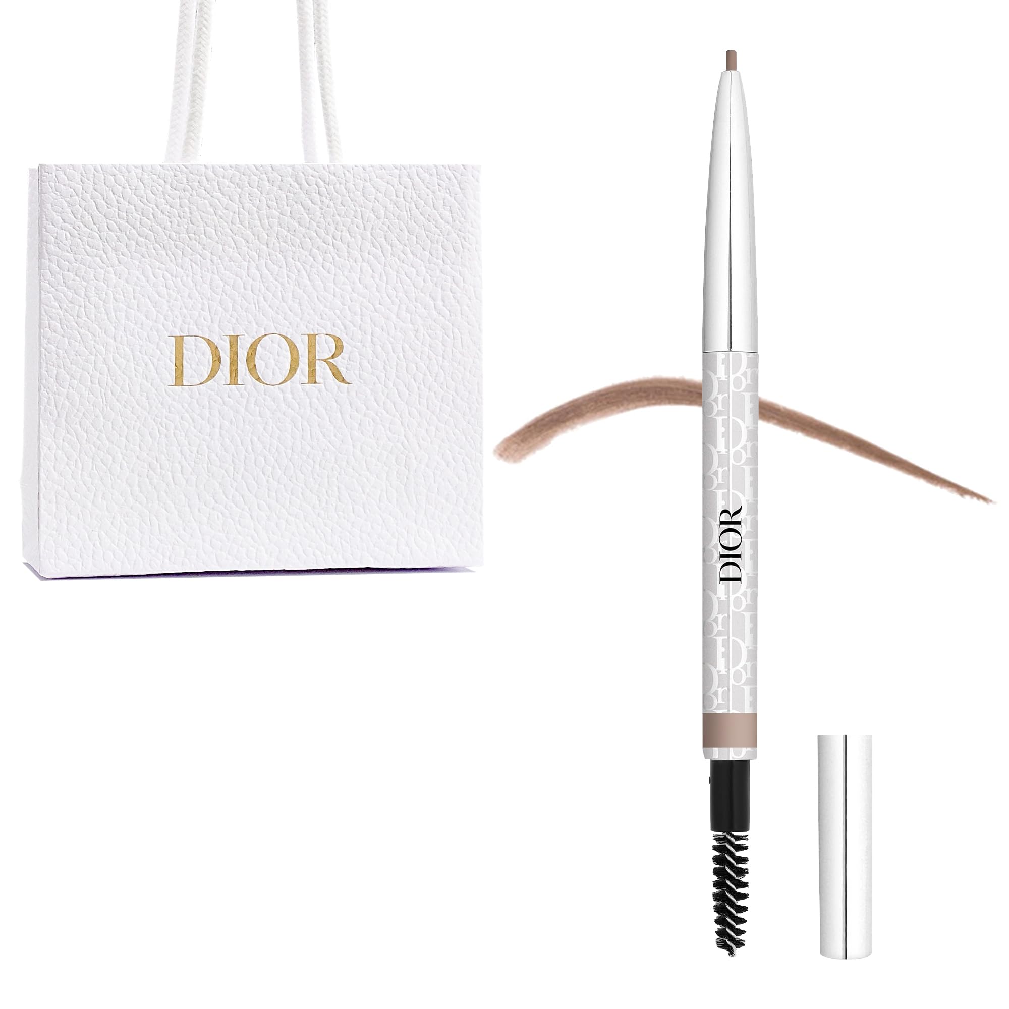 Dior Diorshow Brow Styler Eyebrow Pencil - waterproof with ultrafine retractable tip, 0.003 Ounce (01 Blond)