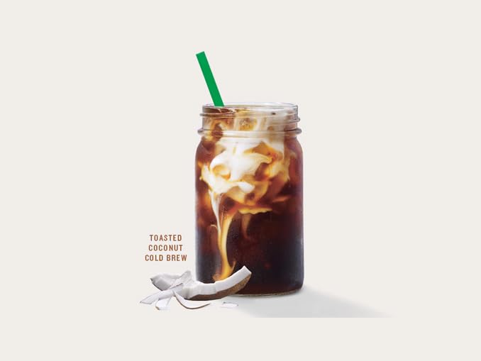 Cold Brew Coffee Concentrate, Toasted Coconut Flavor, Perfect for Instant Iced Coffee, Cold Brewed Coffee, and Hot Coffee - 100% Arabica, Ready to Mix - 32 FL OZ