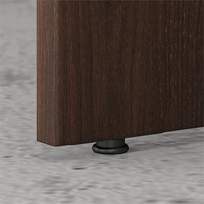 Bush Business Furniture Studio C Home Office Desk, 72W x 30D, Black Walnut