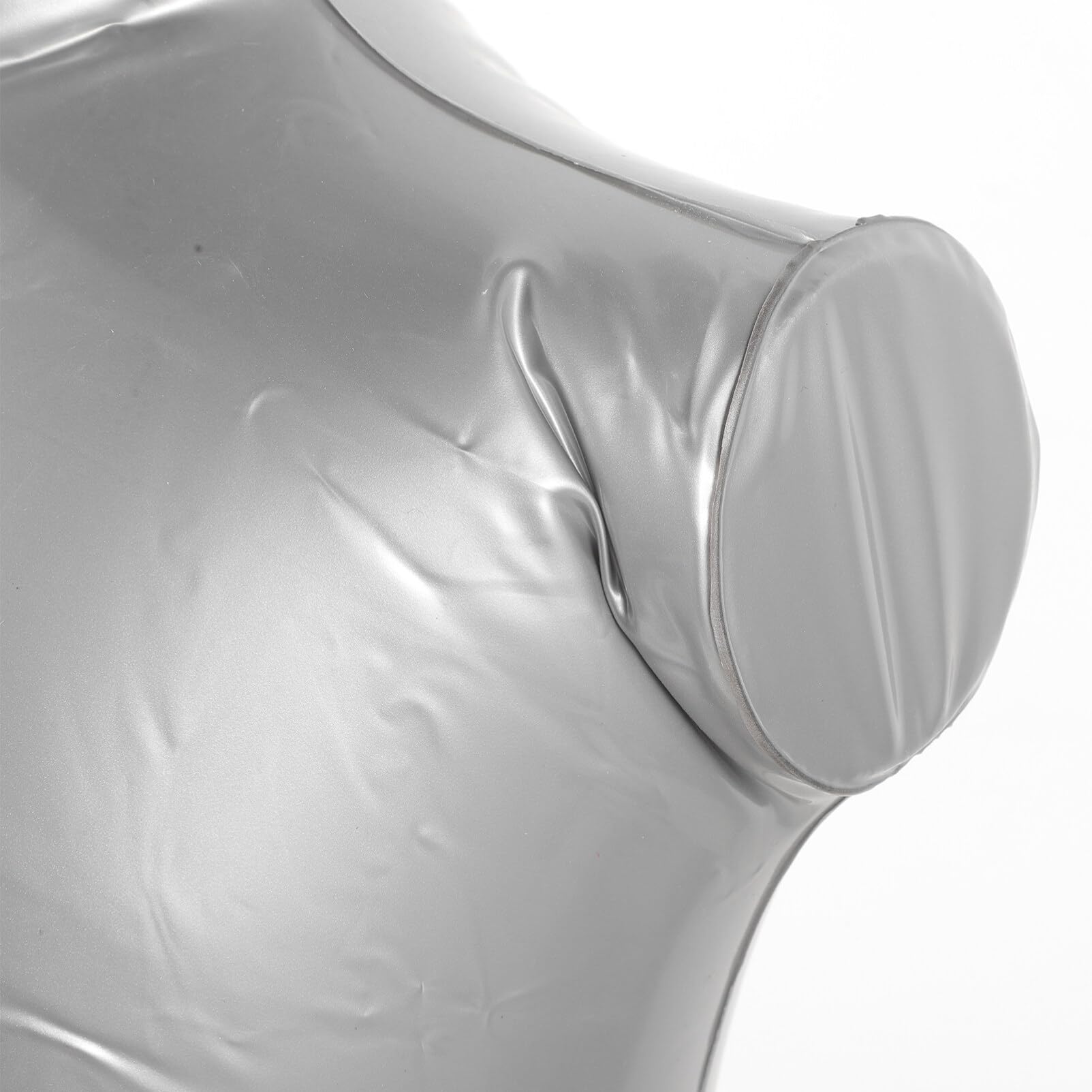 Healifty Plastic Hangers Inflatable Mannequin Half Body Armless Torso Shirt Dress Form Display Dummy Model Blow up for Clothes Display Retail Body Display Inflatable Costume