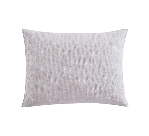 Tommy Bahama - King Comforter Set, Cotton Bedding with Matching Shams, Medium Weight Home Decor for All Seasons (Waffle Grey, King)