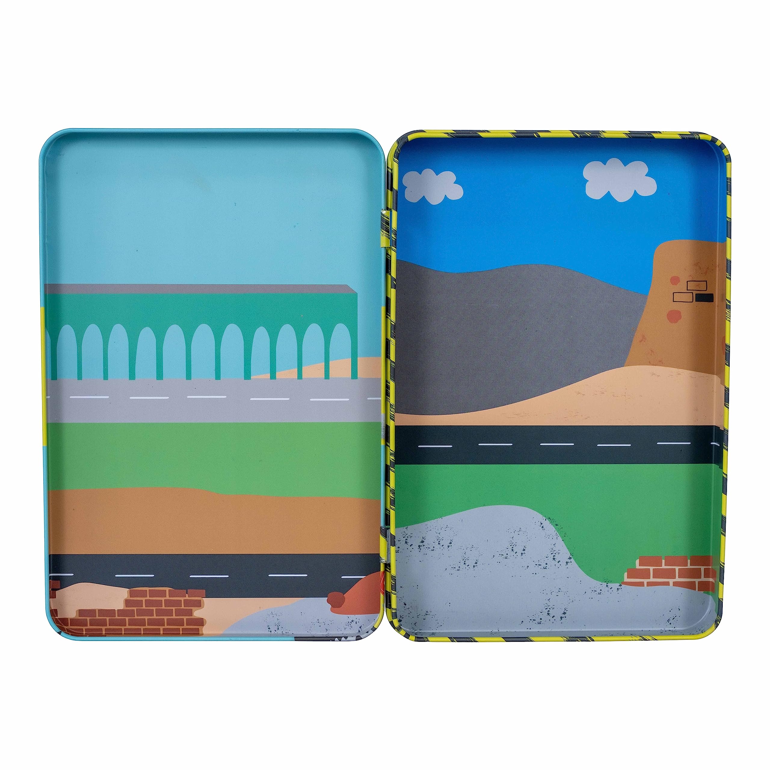 Floss & Rock Construction Magnetic Playtime, 7.67-inch Height, Creative, Imaginative Play
